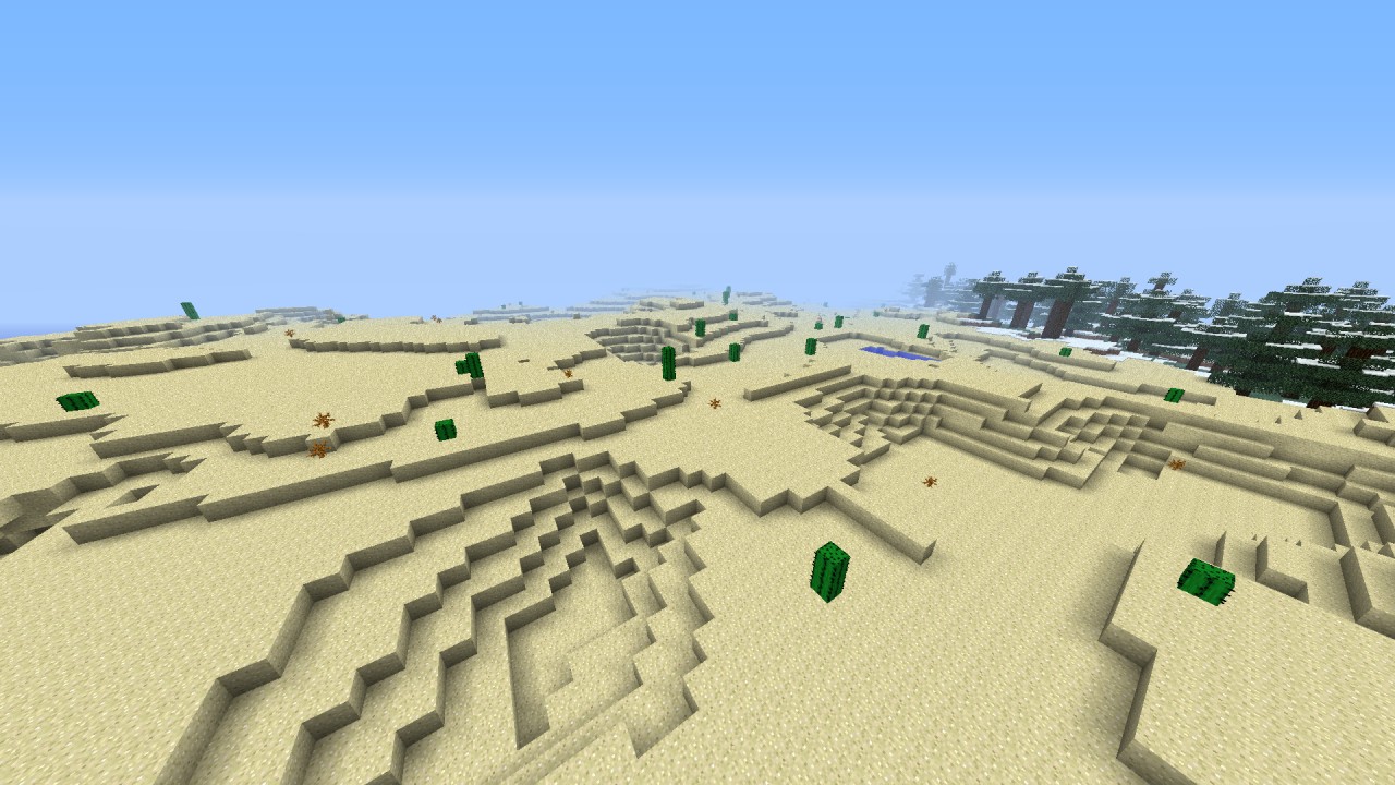 Beautiful Seed With Many Biomes! Minecraft Map