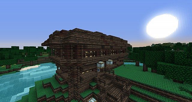 Lakeside lodge Minecraft Map