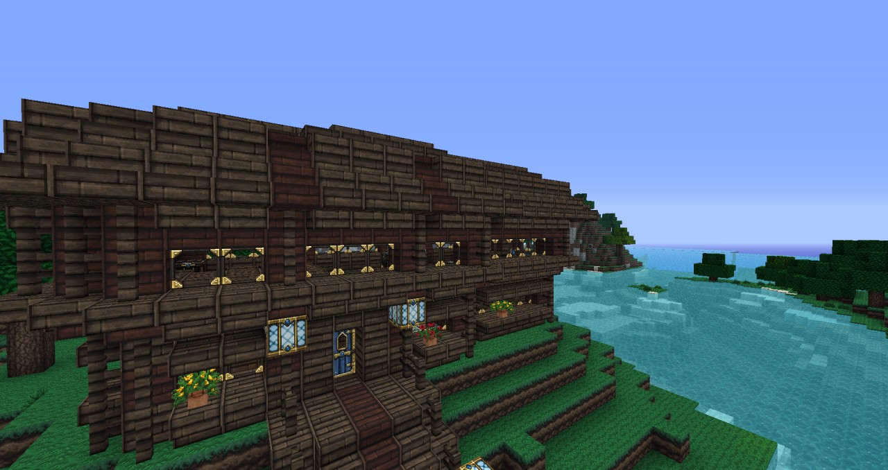Lakeside lodge Minecraft Map