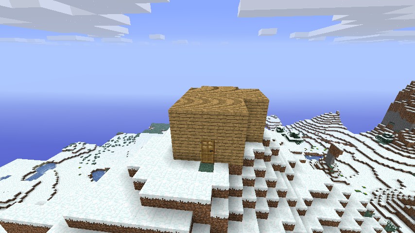 Mountian top House Minecraft Map