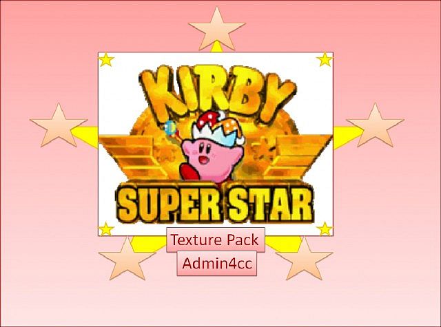 Kirby Super Star Texture Pack [1.5.1] Coriidor5 will be Taking over now ...