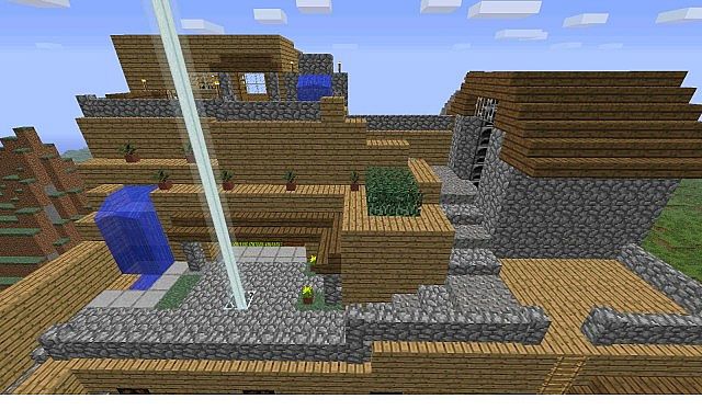 Mexican Mountain House Minecraft Map