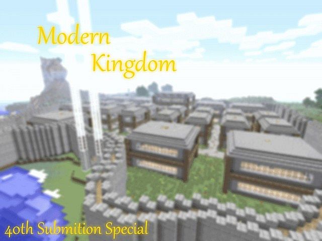 Modern Kingdom Server Spawn(40th Submittion Special) Minecraft Map