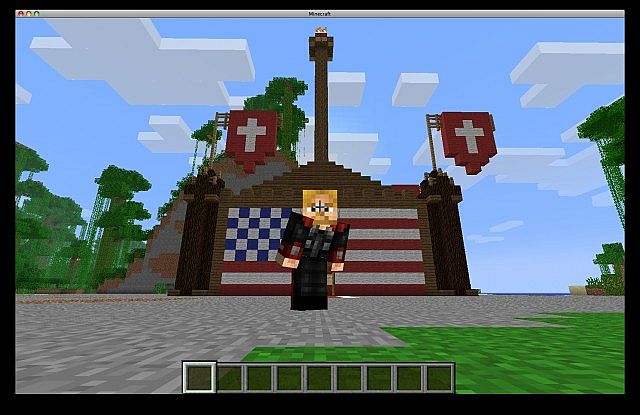 Patriotic House Minecraft Map