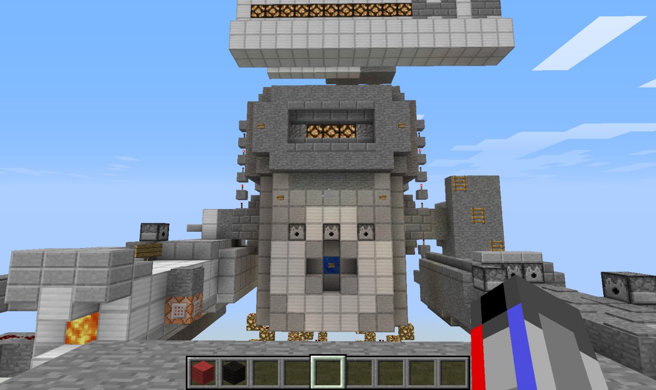 Robot Boss Battle Minecraft Map