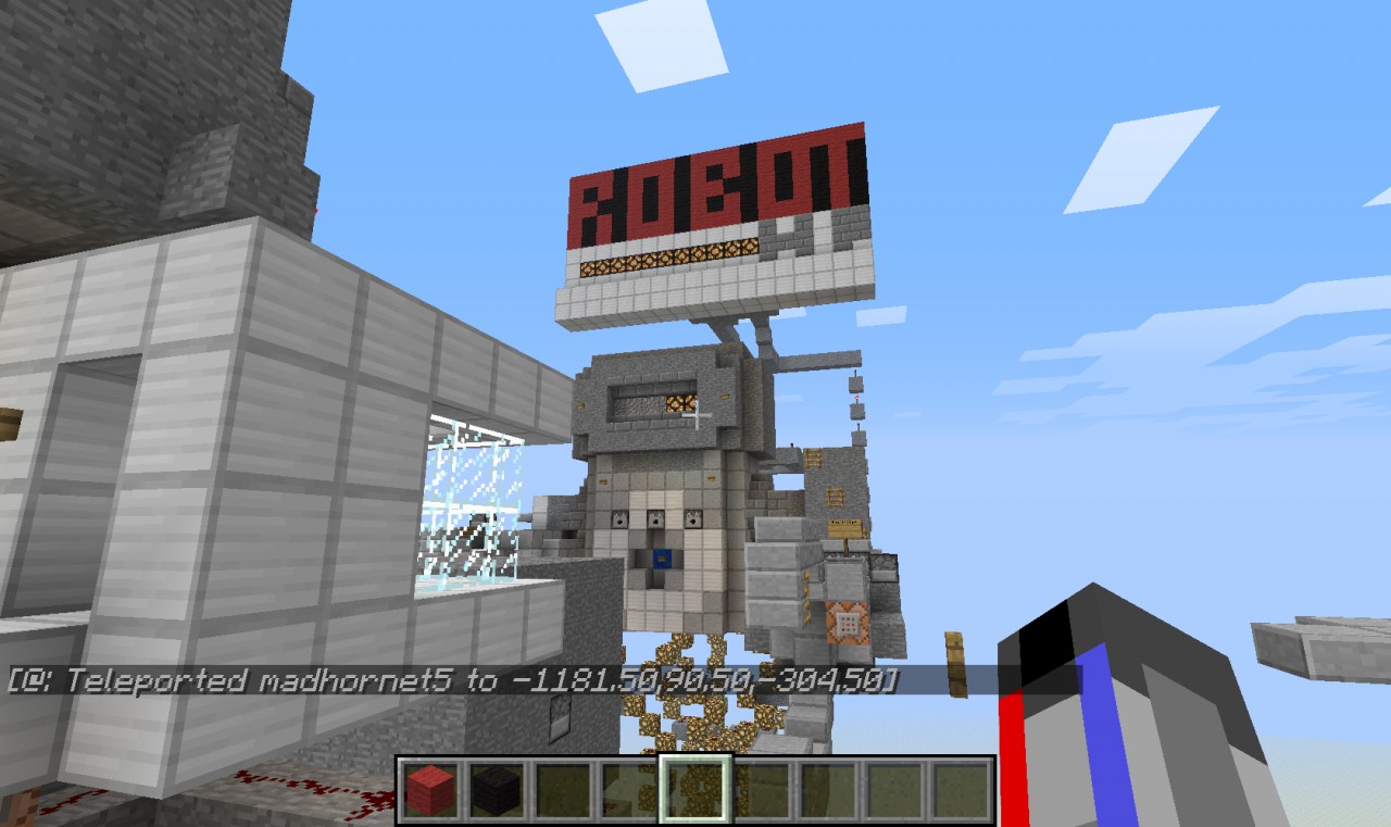 Robot Boss Battle Minecraft Map