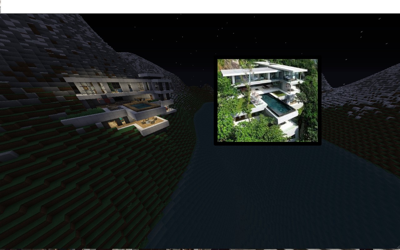 Modern Villa- Design Minecraft Map