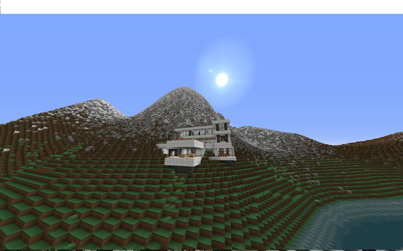 Modern Villa- Design Minecraft Map