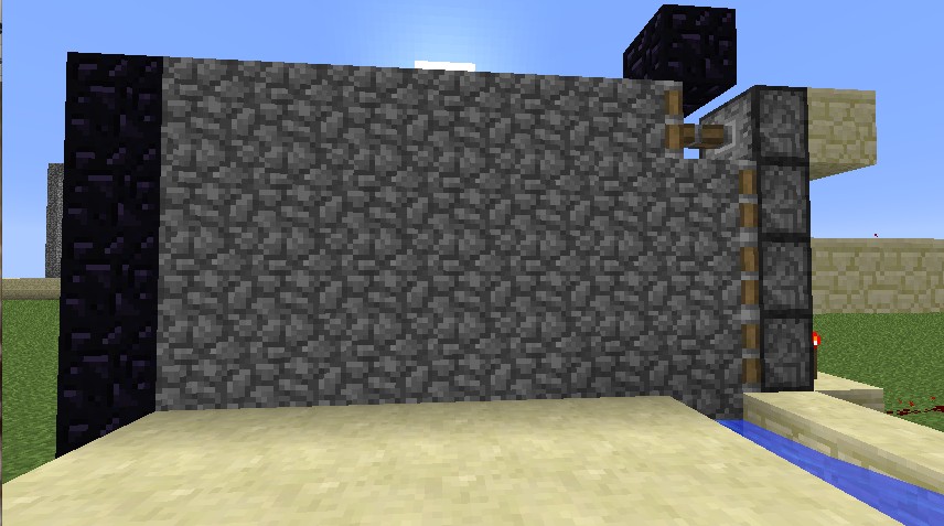 2D Automatic Cobblestone Generator Minecraft Map