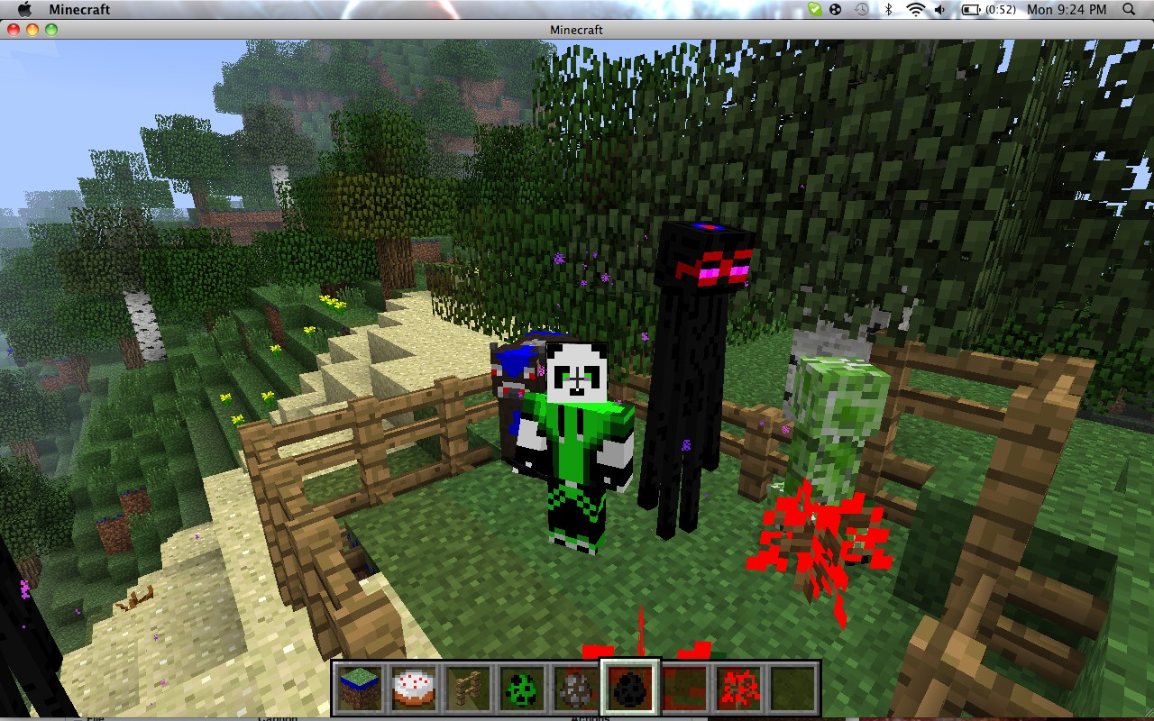 Blue cows, crazy creepers and more random texture pack! Minecraft ...