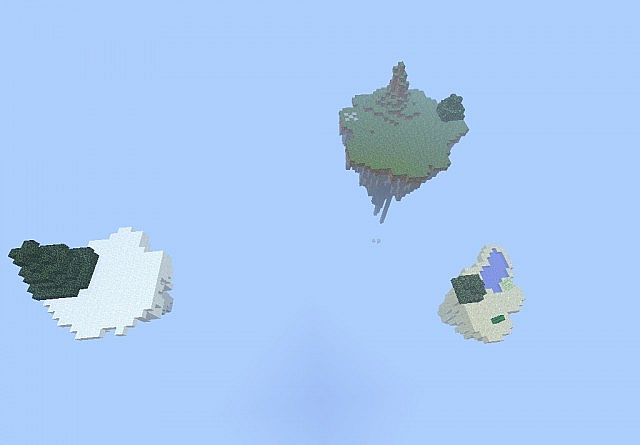 Shattered Islands Minecraft Map