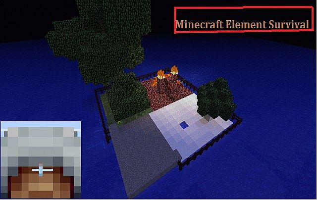 4 Element Survival Map (Fixed Link) Minecraft Map