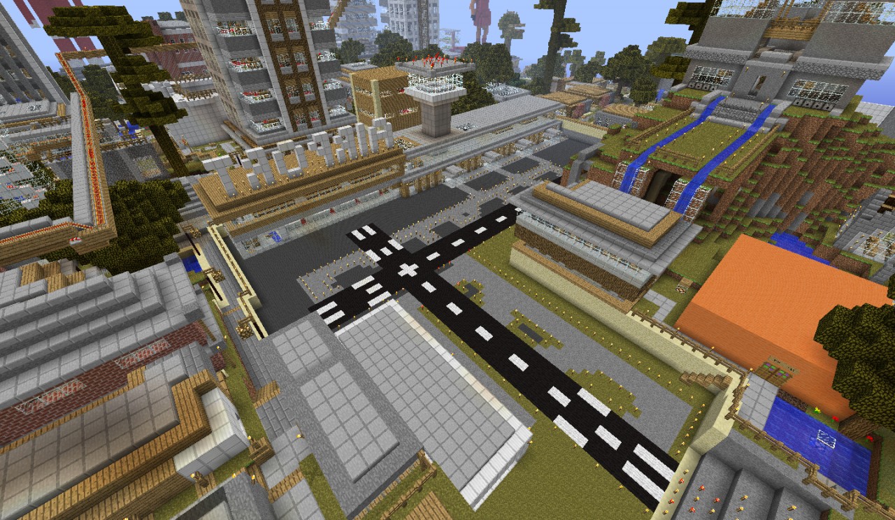Modern City - Subway - Electrical Grid Minecraft Map