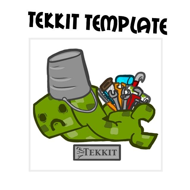 Tekkit World Template Minecraft Map