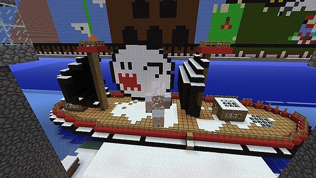 SUPER MARO BROS ''BOO GHOST'' Minecraft Map