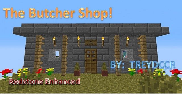 The Butcher Shop - A Interactive Build Minecraft Project