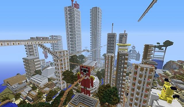 Modern City - Subway - Electrical Grid Minecraft Map