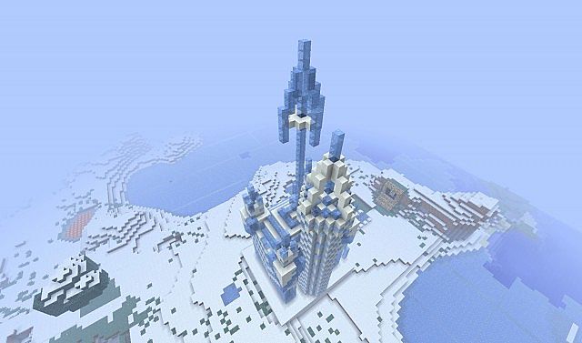 Ice castle Timelapse Minecraft Project