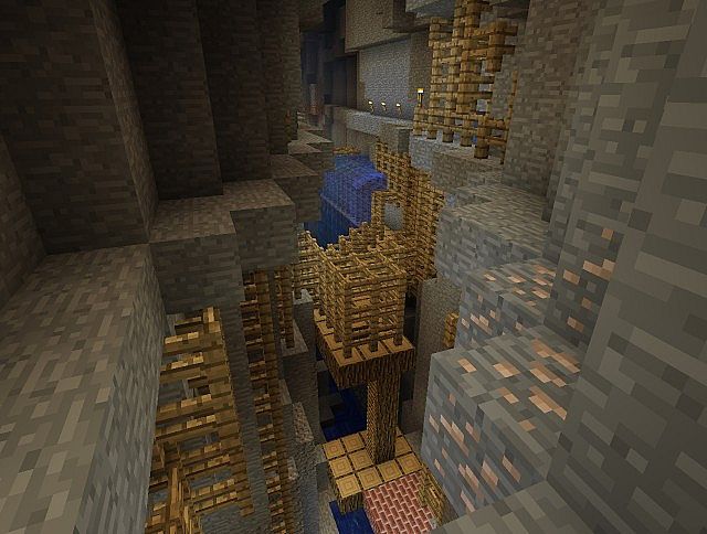 Complex Minecraft Mine Minecraft Map