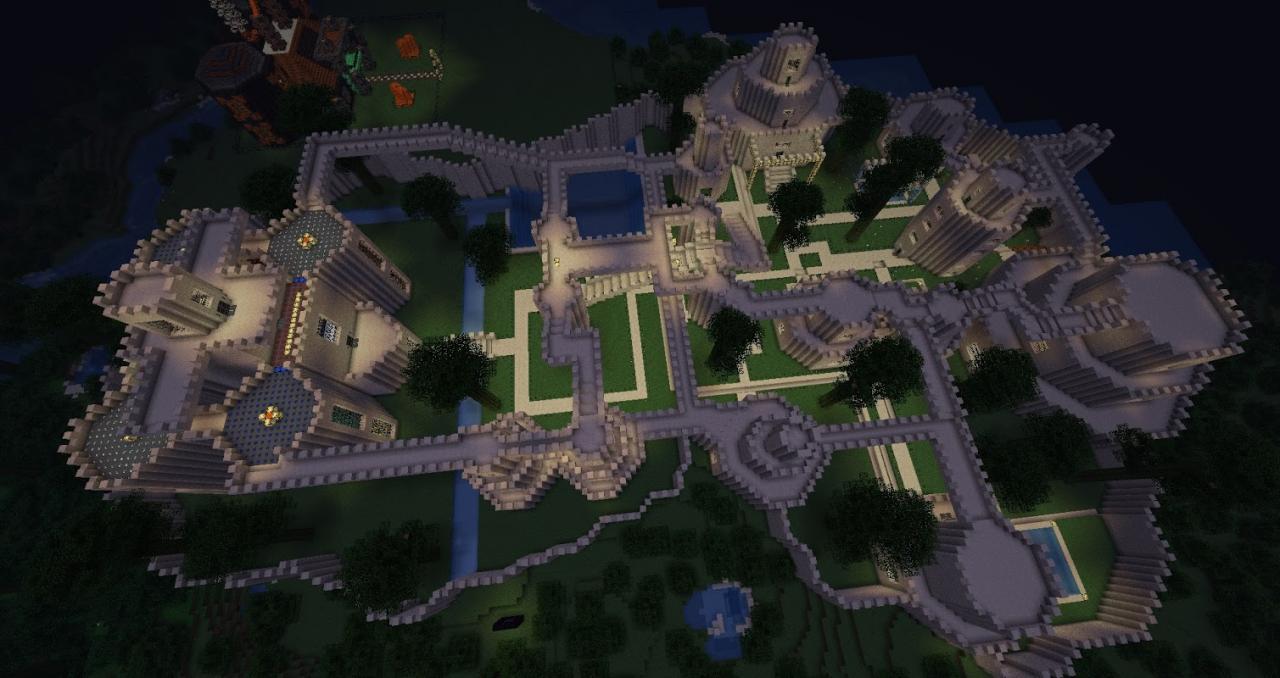 Castle Sandstone Minecraft Map