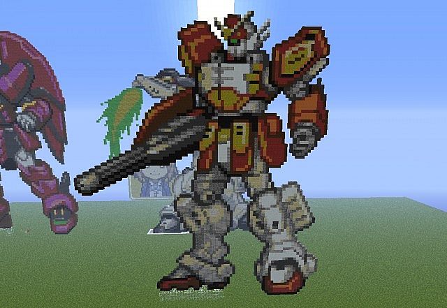Gundam Wing Project Minecraft Map