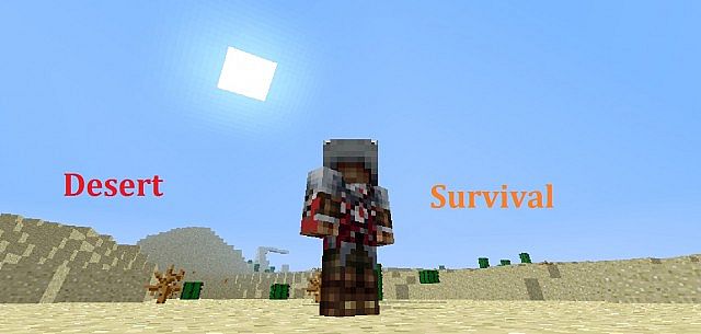 Stranded! A Desert Survival Minecraft Map