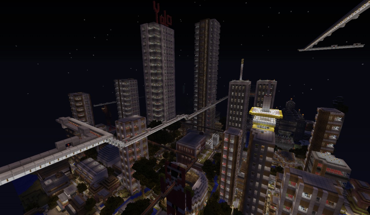 Modern City - Subway - Electrical Grid Minecraft Map