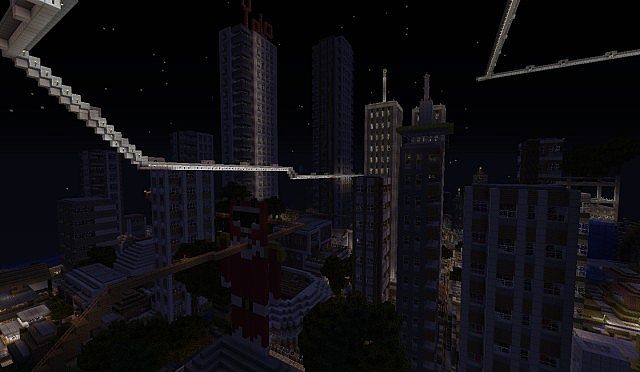 Modern City - Subway - Electrical Grid Minecraft Map