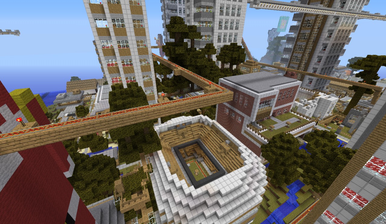 Modern City - Subway - Electrical Grid Minecraft Map