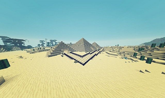 Egypt Pyramid's Minecraft Map