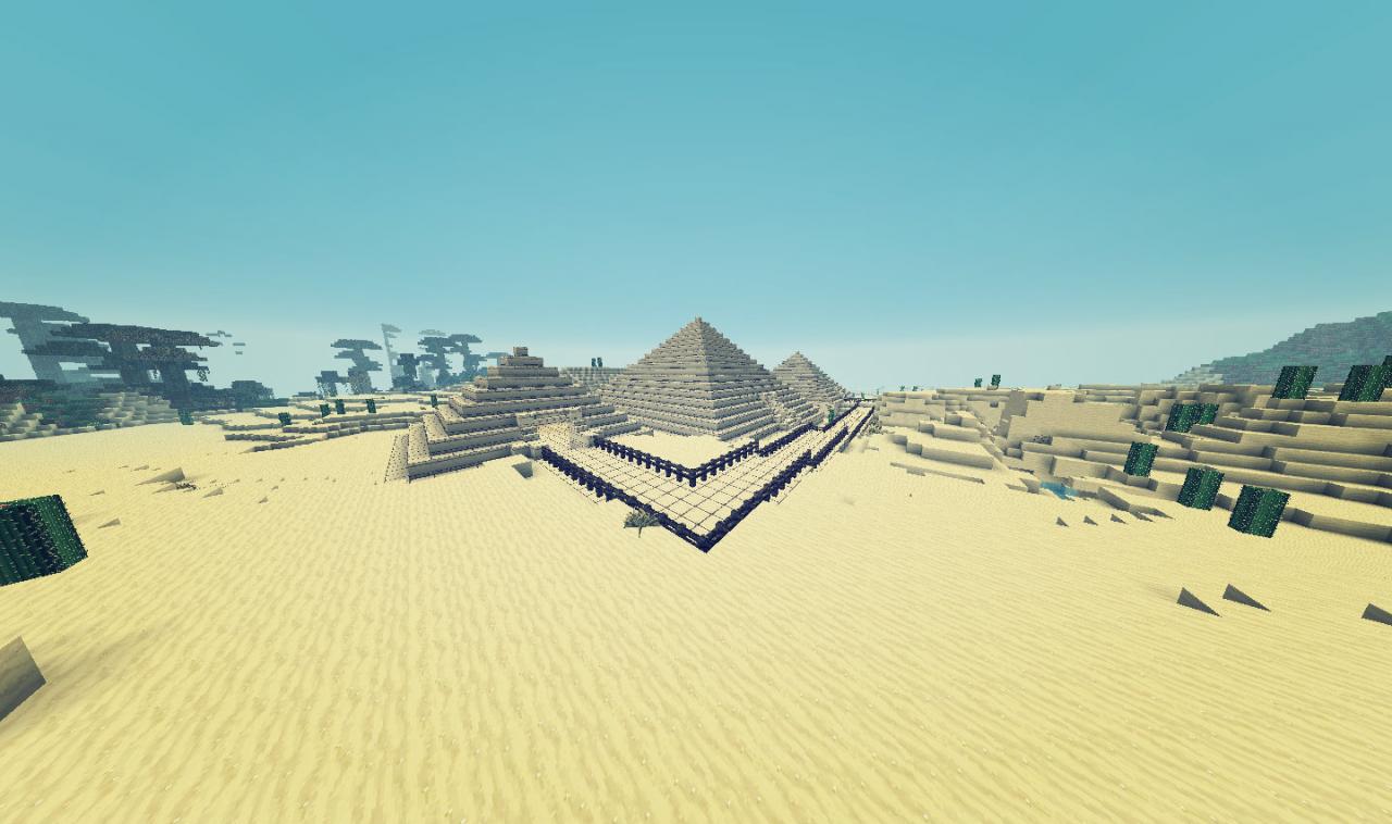 Egypt Pyramid's Minecraft Map