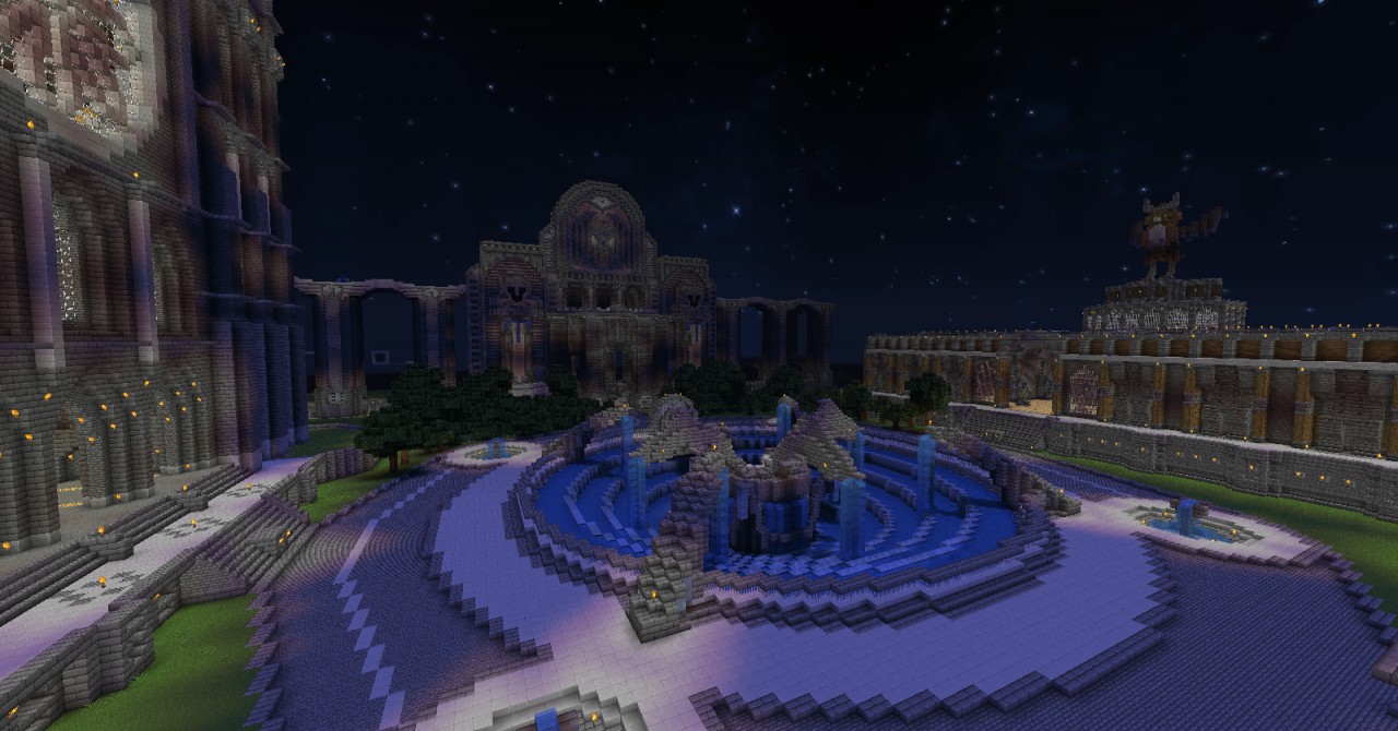 The Kingdoms United Spawn Minecraft Map