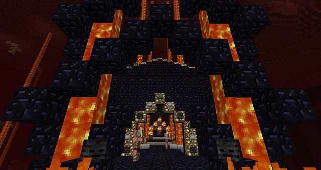 The Four Element's Minecraft Map