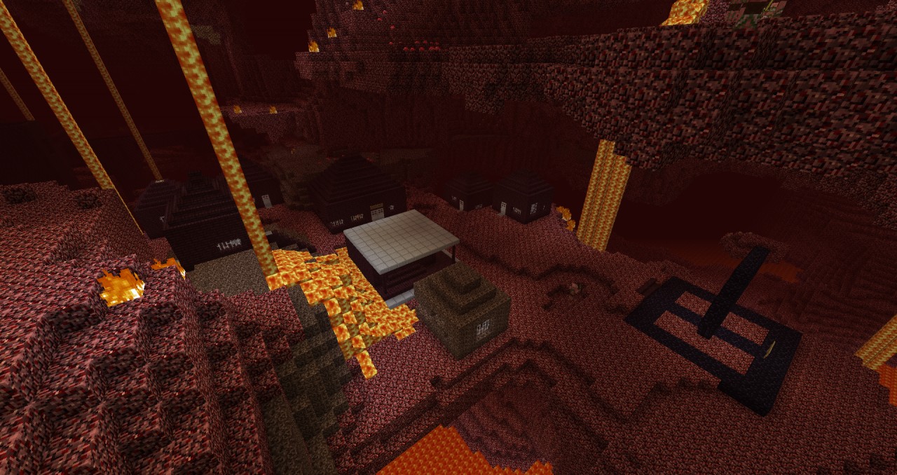 The Four Element's Minecraft Map