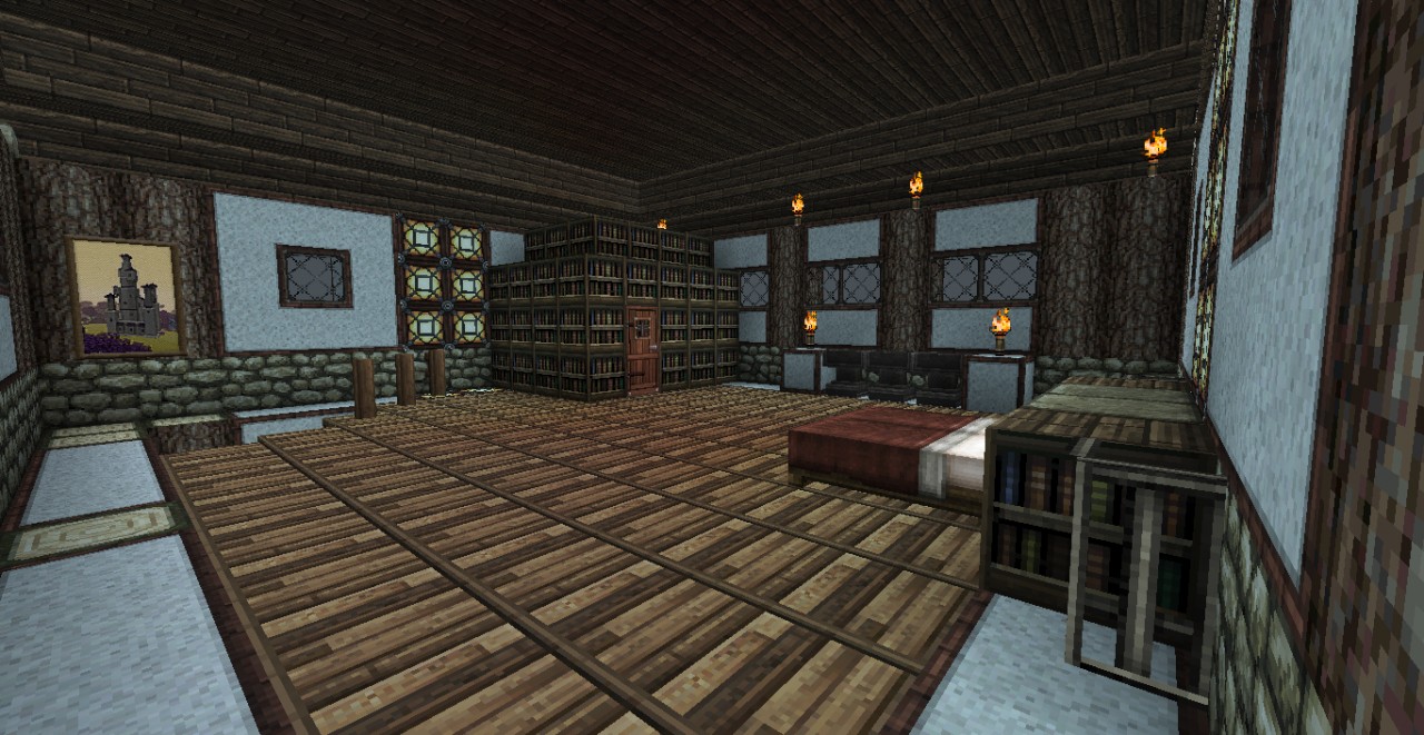 Midevil House Minecraft Map