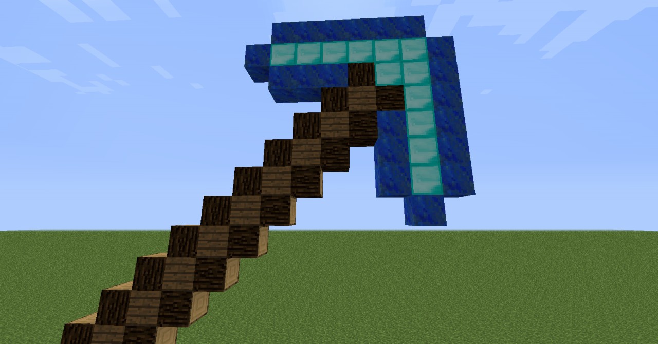 Pixel Art Pickaxe Pack Minecraft Map