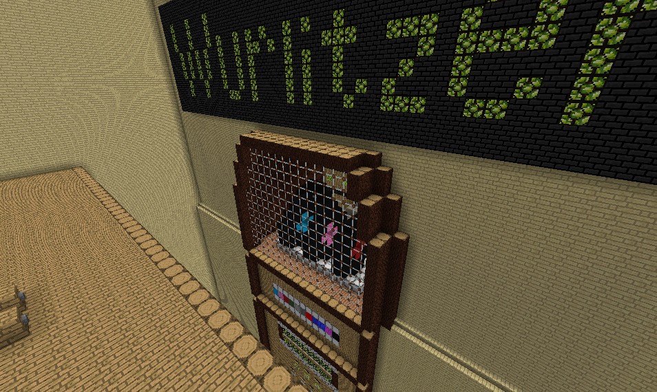 Wurlitzer Jukebox Minecraft Map