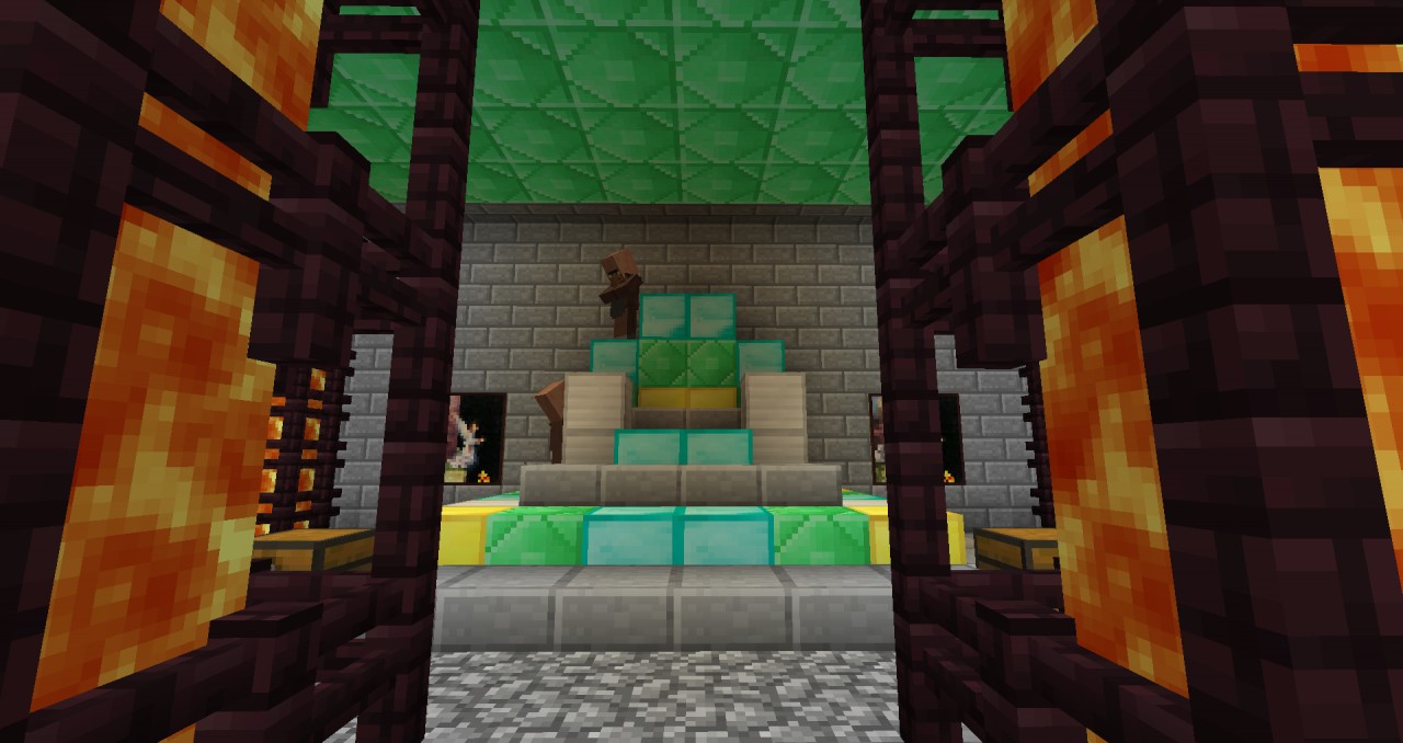 The Four Element's Minecraft Map