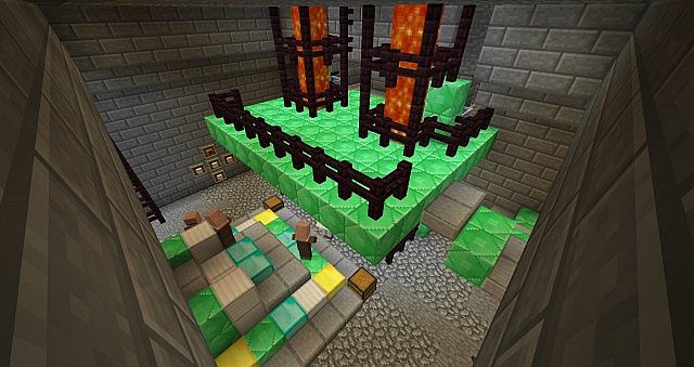 The Four Element's Minecraft Map