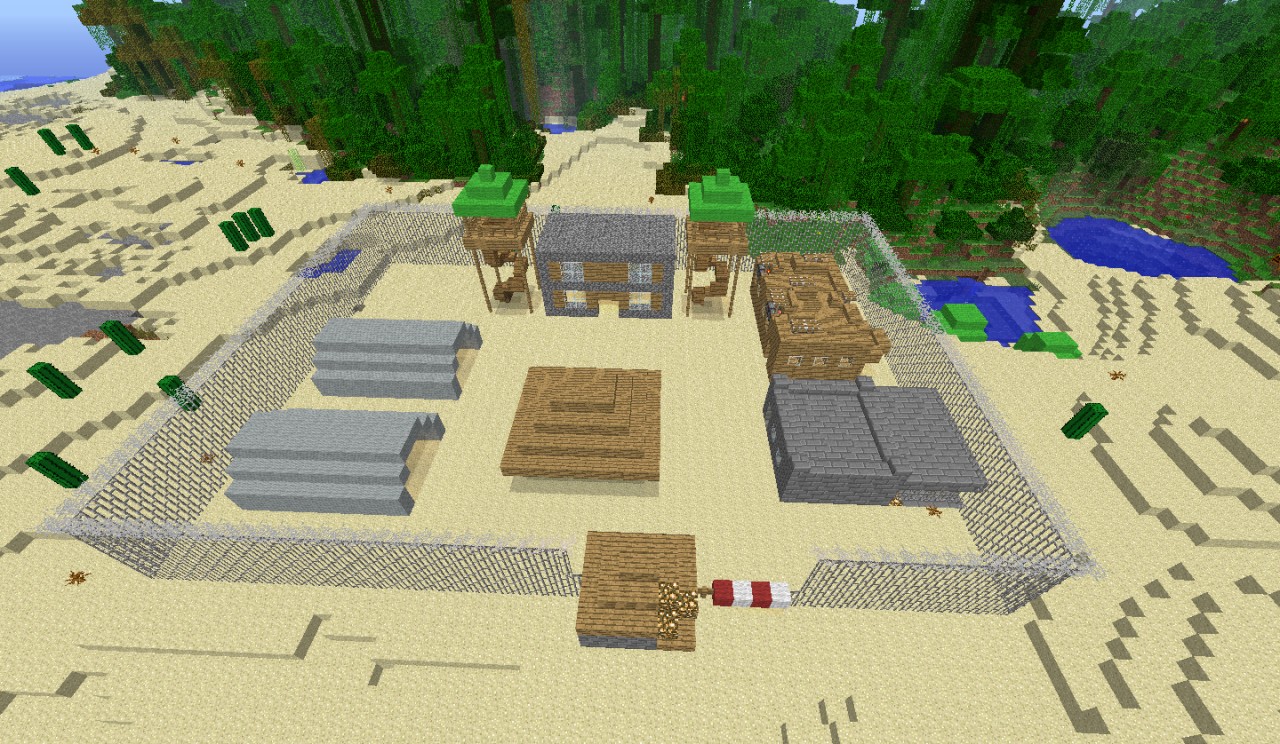 Army Base 3.5 Minecraft Map