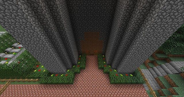Church with Graveyard and Mausoleum Minecraft Map