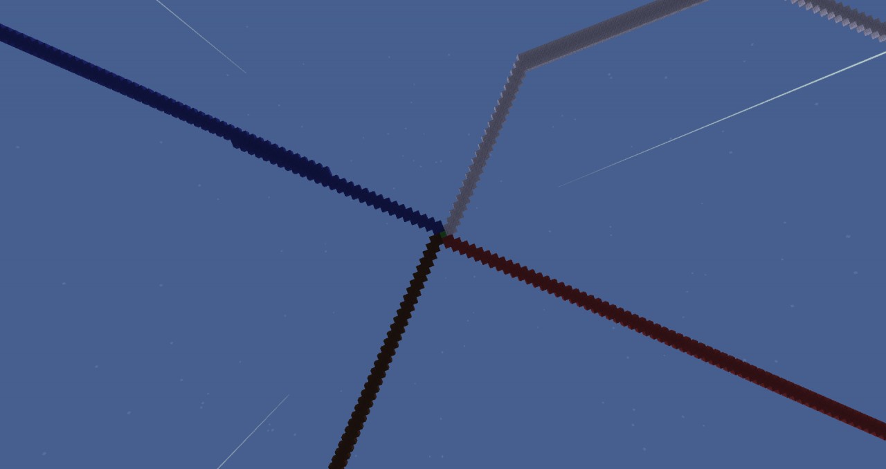 The Four Element's Minecraft Map