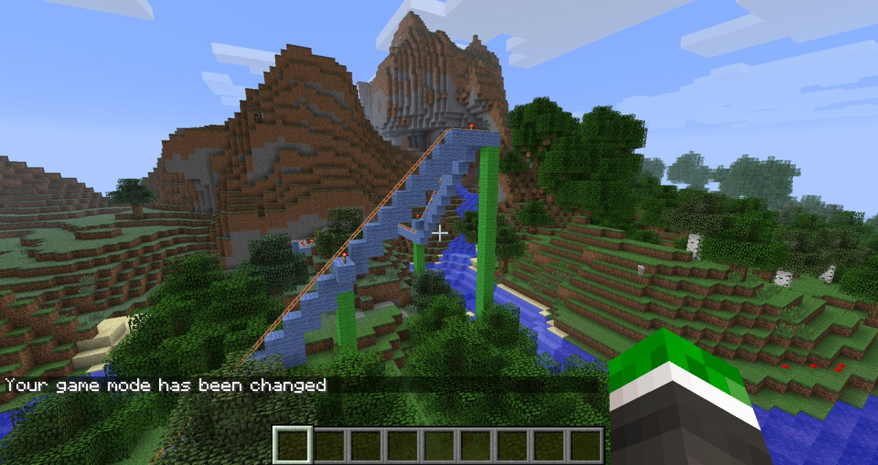 Extreme Rollercoaster Minecraft Map