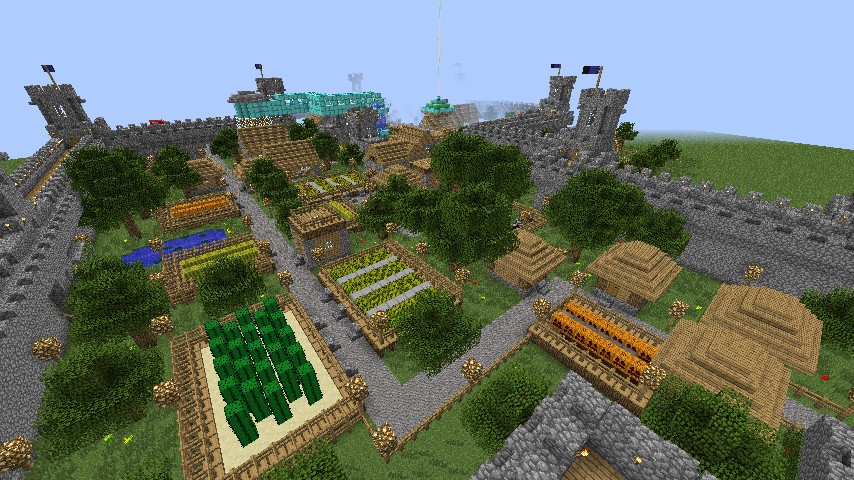 "Flatland" Minecraft Map