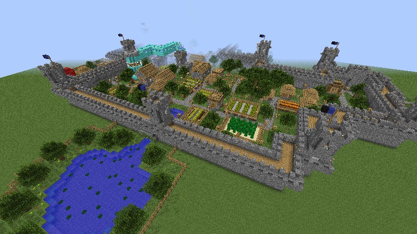 "Flatland" Minecraft Map