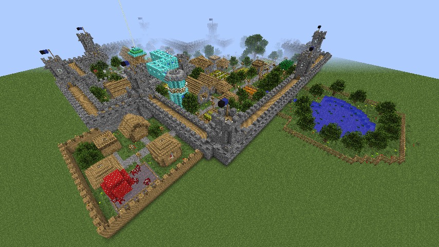 "Flatland" Minecraft Map