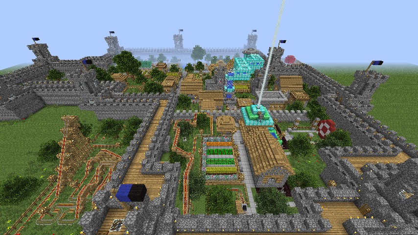 "Flatland" Minecraft Map