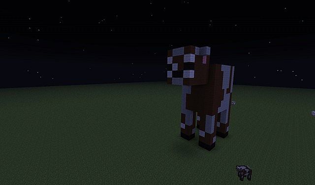 Big Cow Minecraft Map