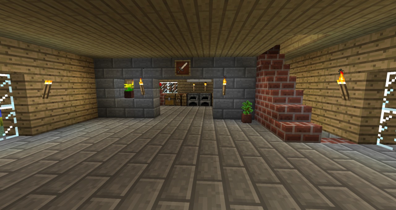 Complete Farm House Minecraft Map