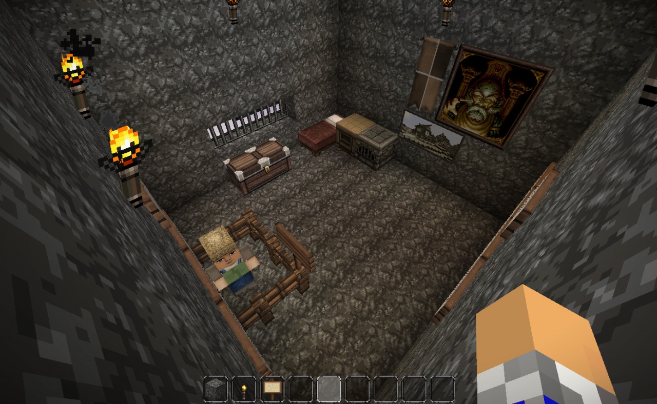 Bedrock Box Survival Minecraft Map